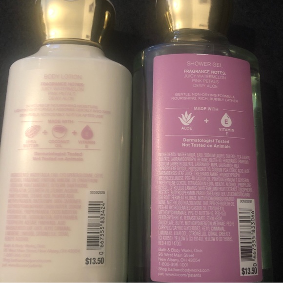 Bath & Body Works | Bath & Body | Bbw Pink Watermelon Shower Gel And ...